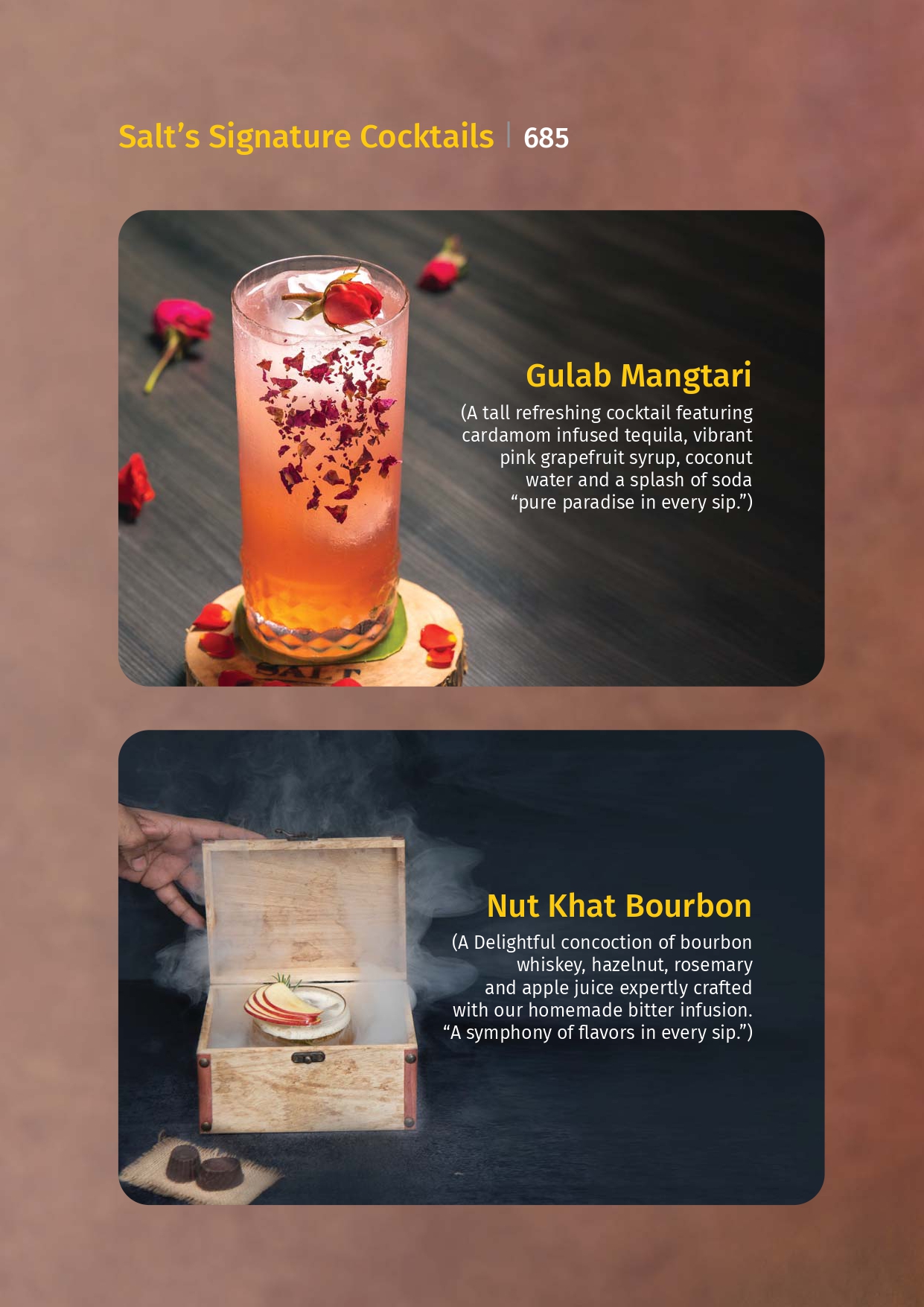 UB City – MG Road – SALT – Indian Restaurant